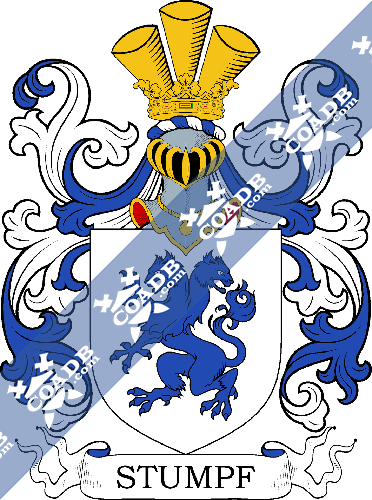 Stumpf Family Crest, Coat of Arms and Name History